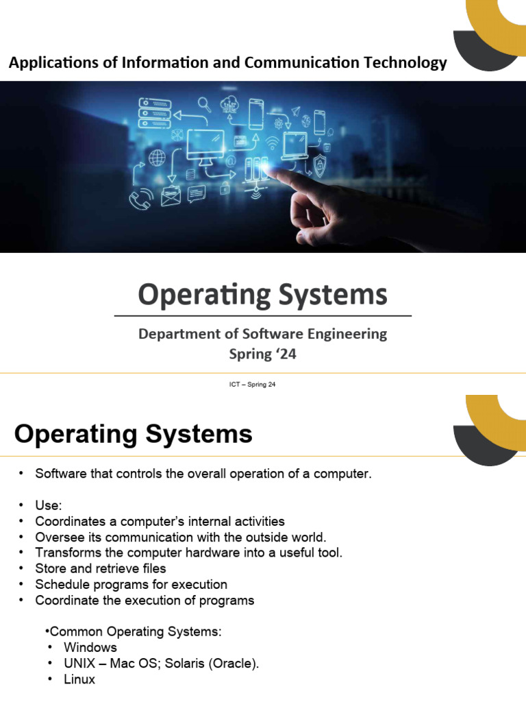 Operating Systems | PDF | Operating System | Graphical User Interfaces