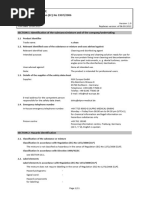 Dettol Surface Cleaner Safety Data Sheet | PDF | Occupational Safety ...