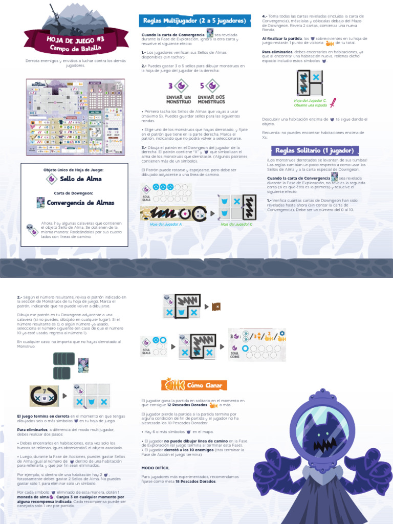 RULEBOOK (SPA) - Map #3 | PDF | Juego de azar