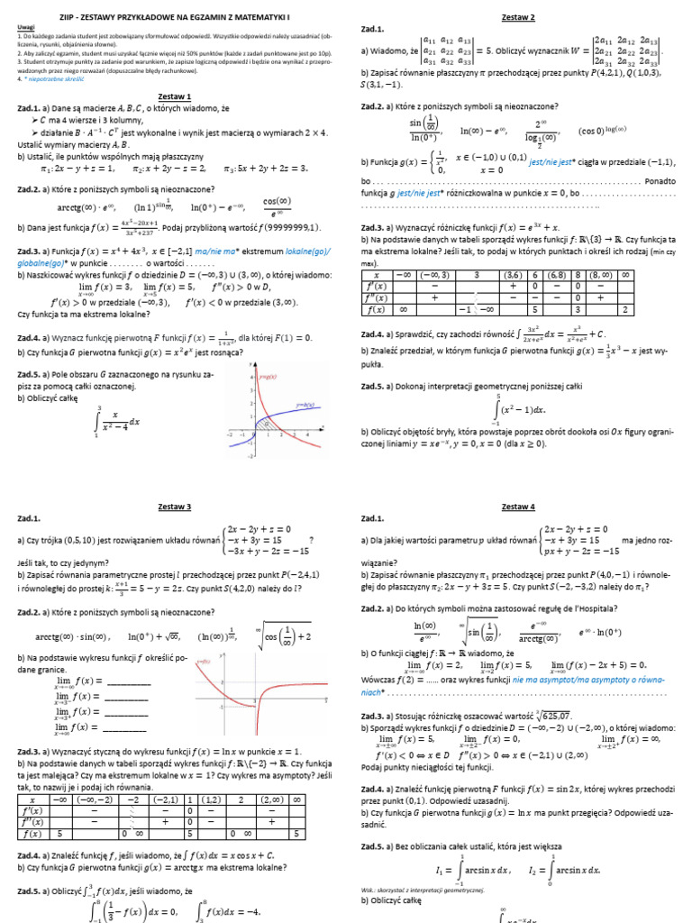ZIIP Inzd I Egz 23-24przykladowe | PDF