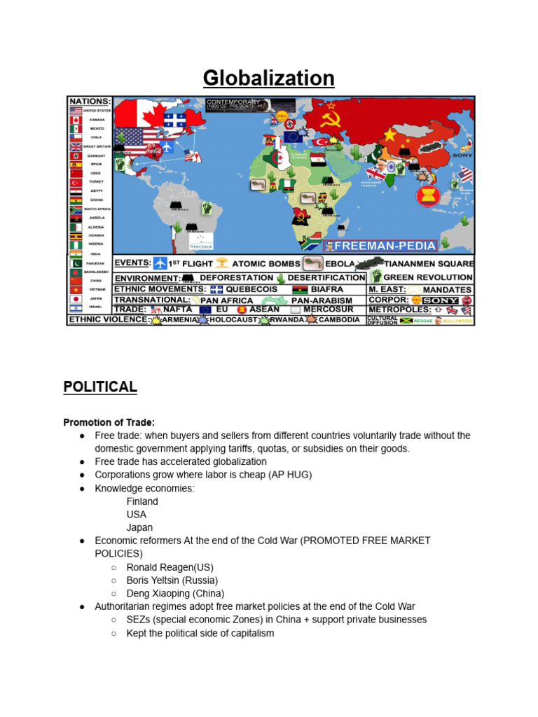 2024 WHAP Review - Unit 9 - Globalization | PDF | Feminism | Gender Studies