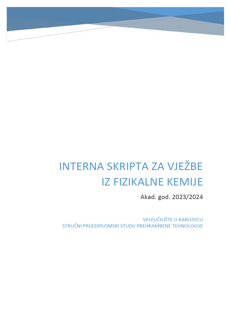 Fizikalna Skripta | PDF