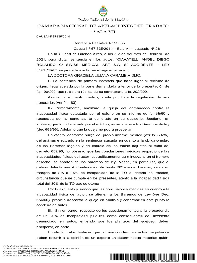 Fallo | PDF | Sentencia (ley) | Juez