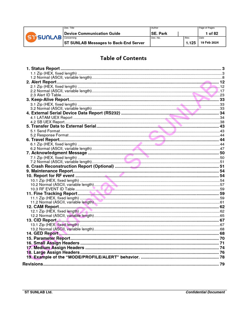 Universal Reporting Guide - 1.125. (LATAM) | PDF | Bit | Transmission ...