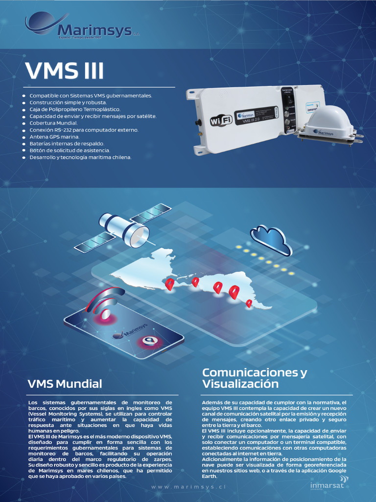 Manual Marinsys Ficha VMS III QR | PDF