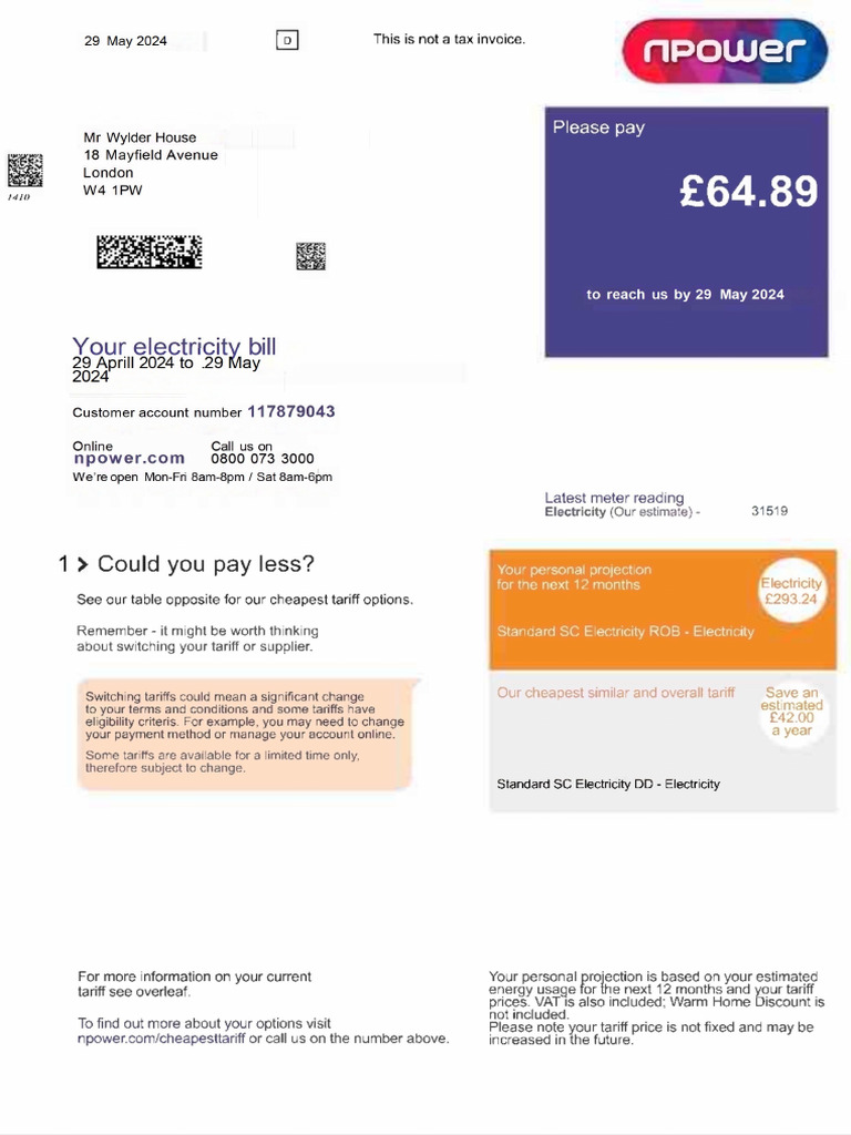 Bill | PDF | Discounts And Allowances | Government Finances
