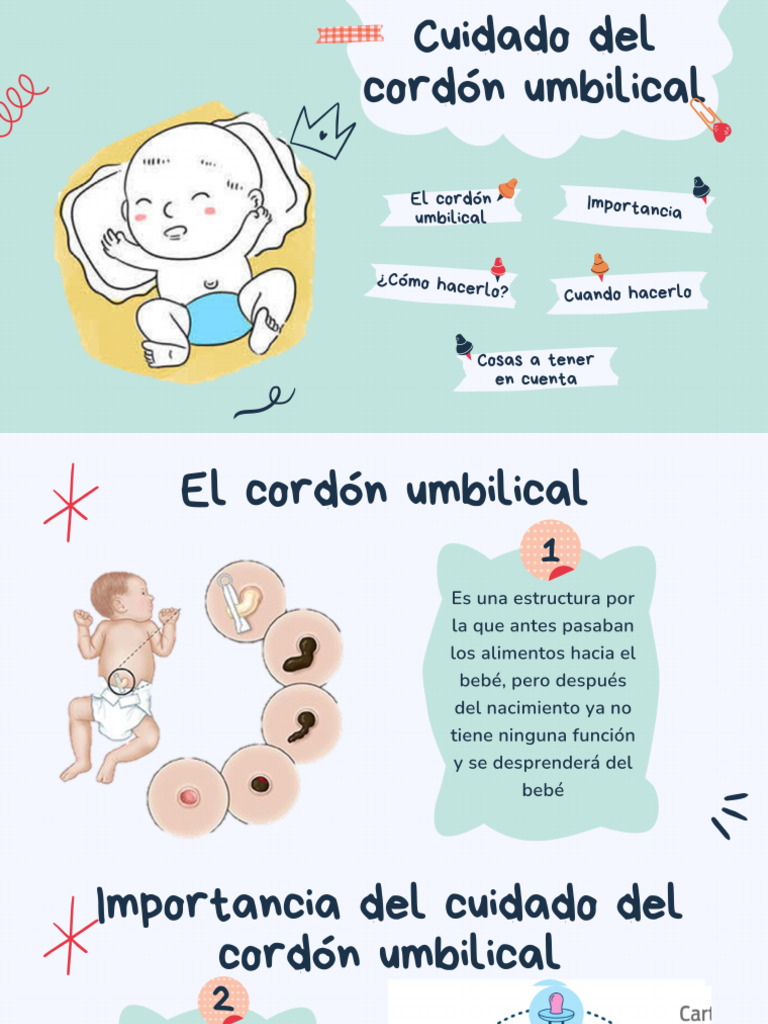 Cuidado del cordón umbilical | PDF