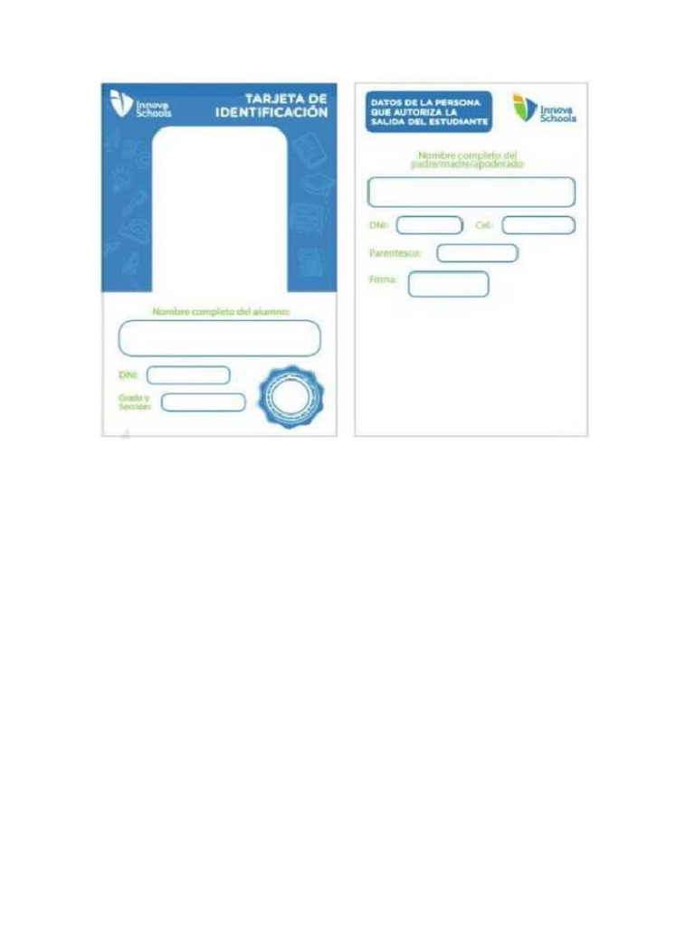 Carnet Azul Innova | PDF