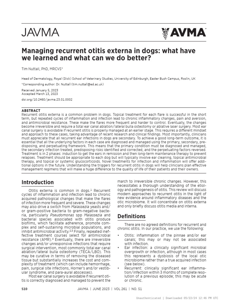Javma-Javma 23 01 0002 | PDF | Pseudomonas Aeruginosa | Antimicrobial ...