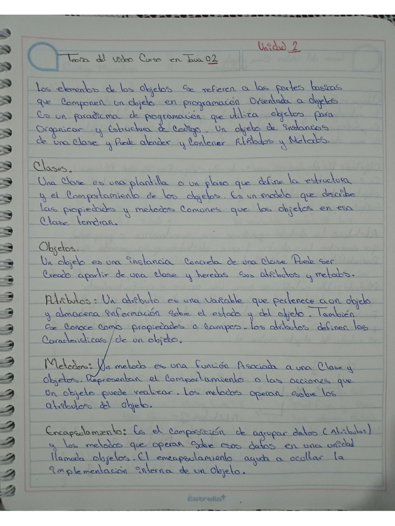 Portafolio Evidencias POO U2 Jesus Rubén R.B | PDF