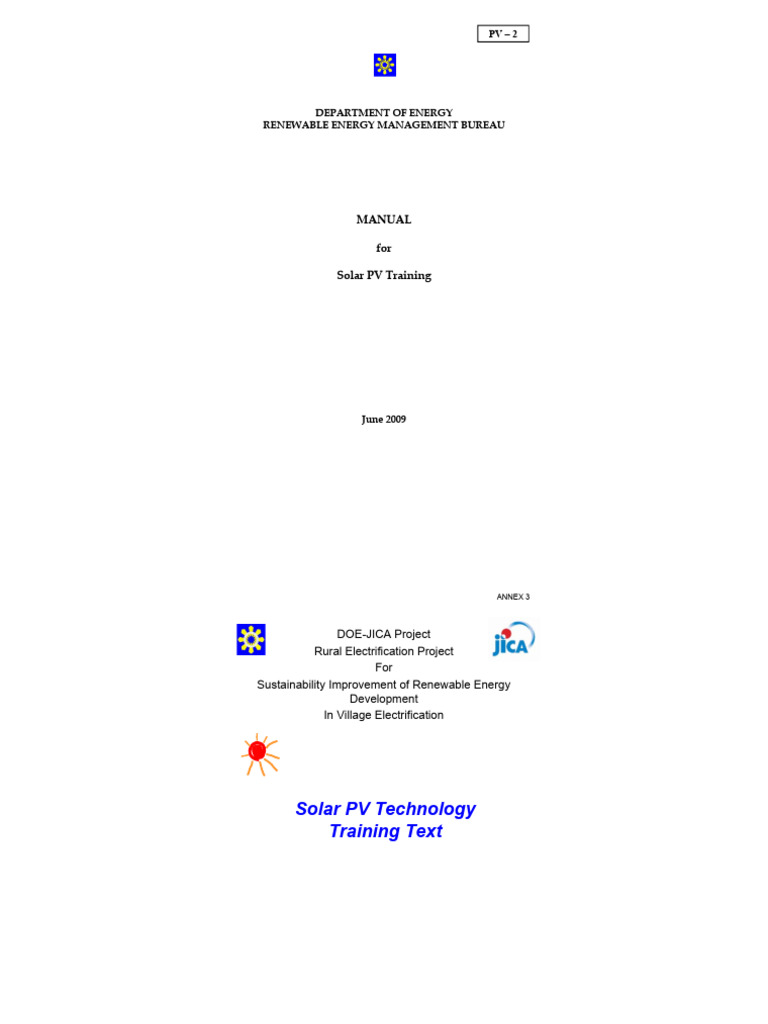 DOE ManualTrainingCopyFor TSCIS Trainee | PDF