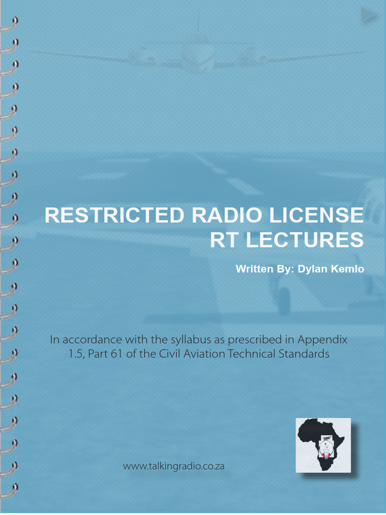 Restricted Radio Licence South Africa | PDF | Instrument Flight Rules ...