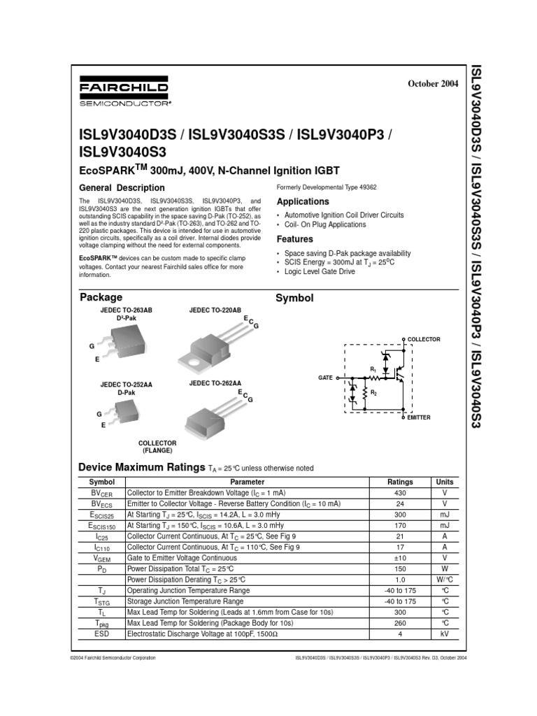 Datasheet | PDF | Electrostatic Discharge | Electrical Engineering