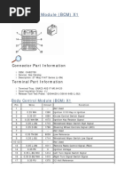 Ford BCM Pinout C2280B | PDF | Car | Manufactured Goods