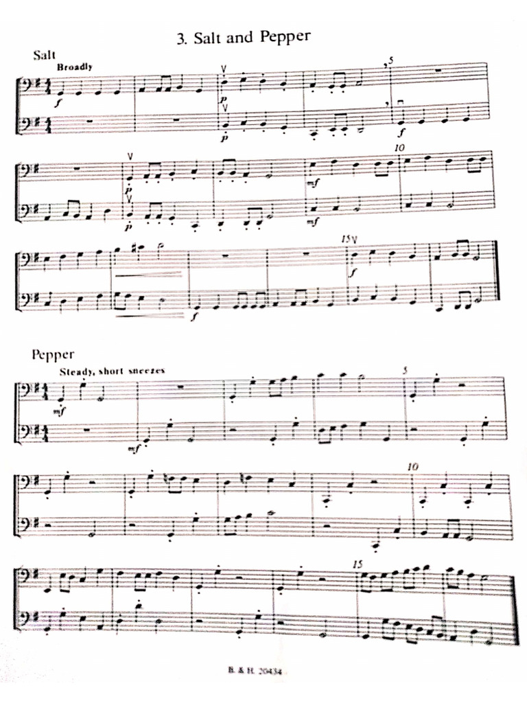 Sal and Pepper | PDF