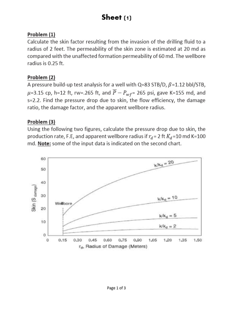 Sheet (1) : Problem | PDF | Permeability (Earth Sciences) | Mechanical Engineering