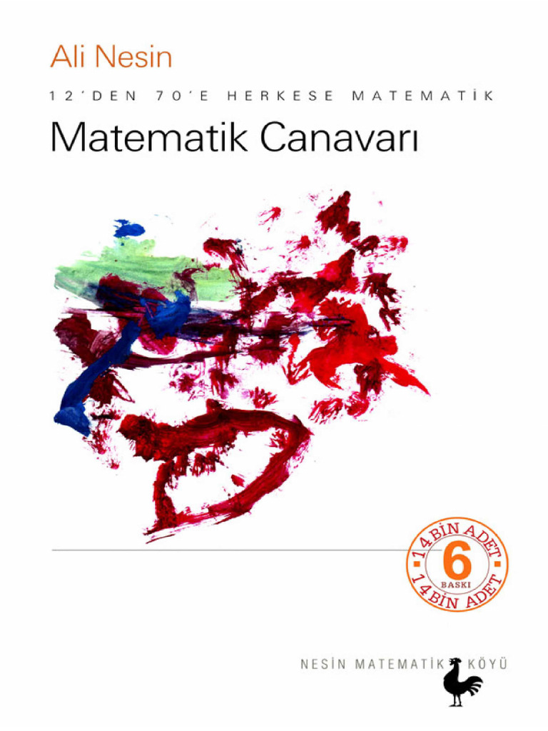 Ali Nesin Matematik Canavarı Nesin Yayınevi | PDF