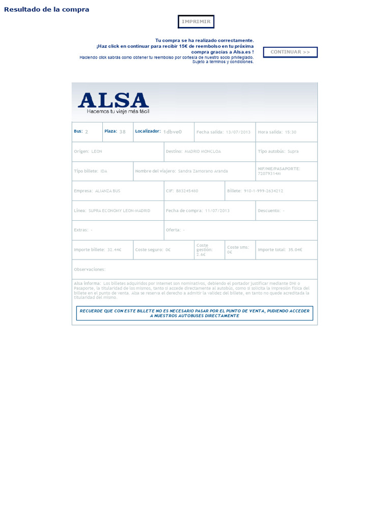 Alsa Sandra | PDF | Pasaporte