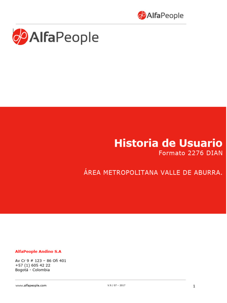 Formato 2276 DIAN: Especificaciones y Requisitos | PDF | Contabilidad ...