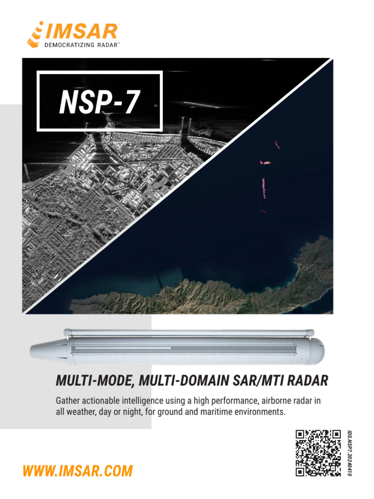 Radar Imsar NSP-7-Datasheet | PDF | Radar | Microwave Technology