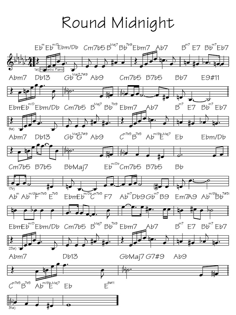 Round Midnight | PDF