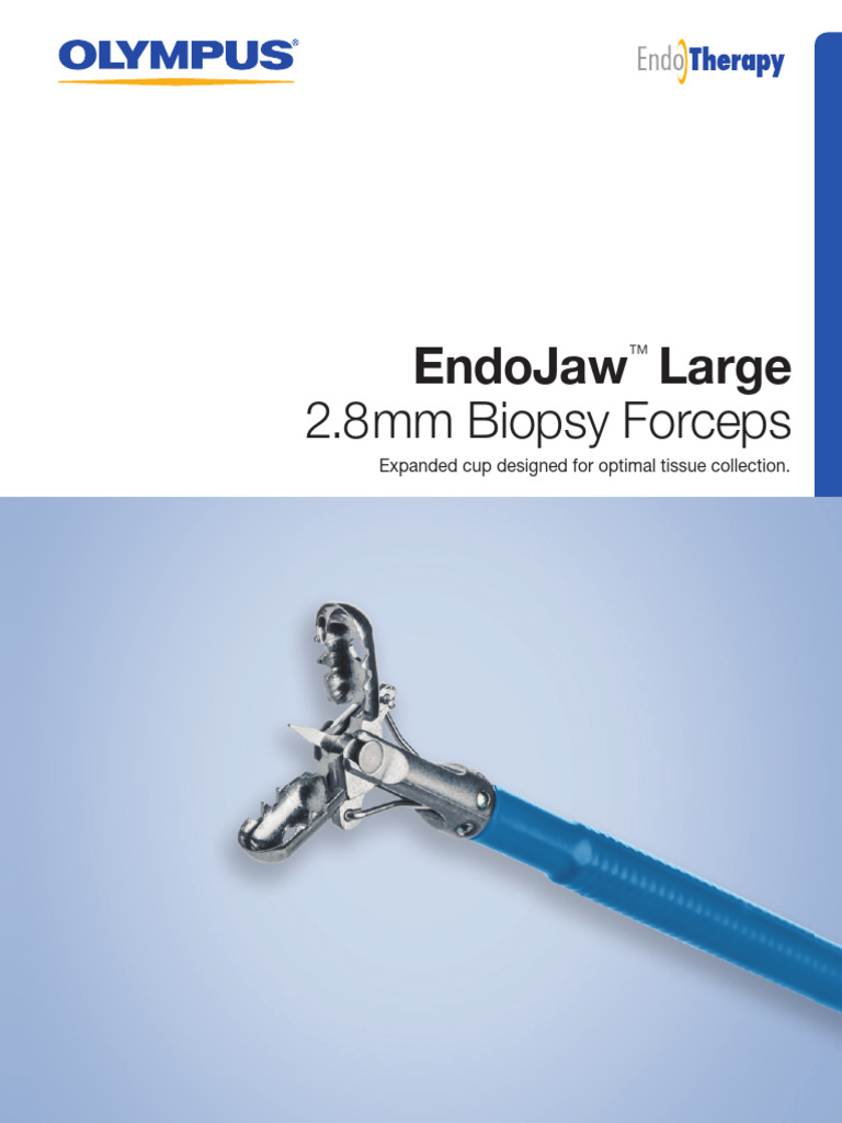 EndoJaw-Large-Capacity Brochure EN M00181EN 79604 | PDF | Biopsy