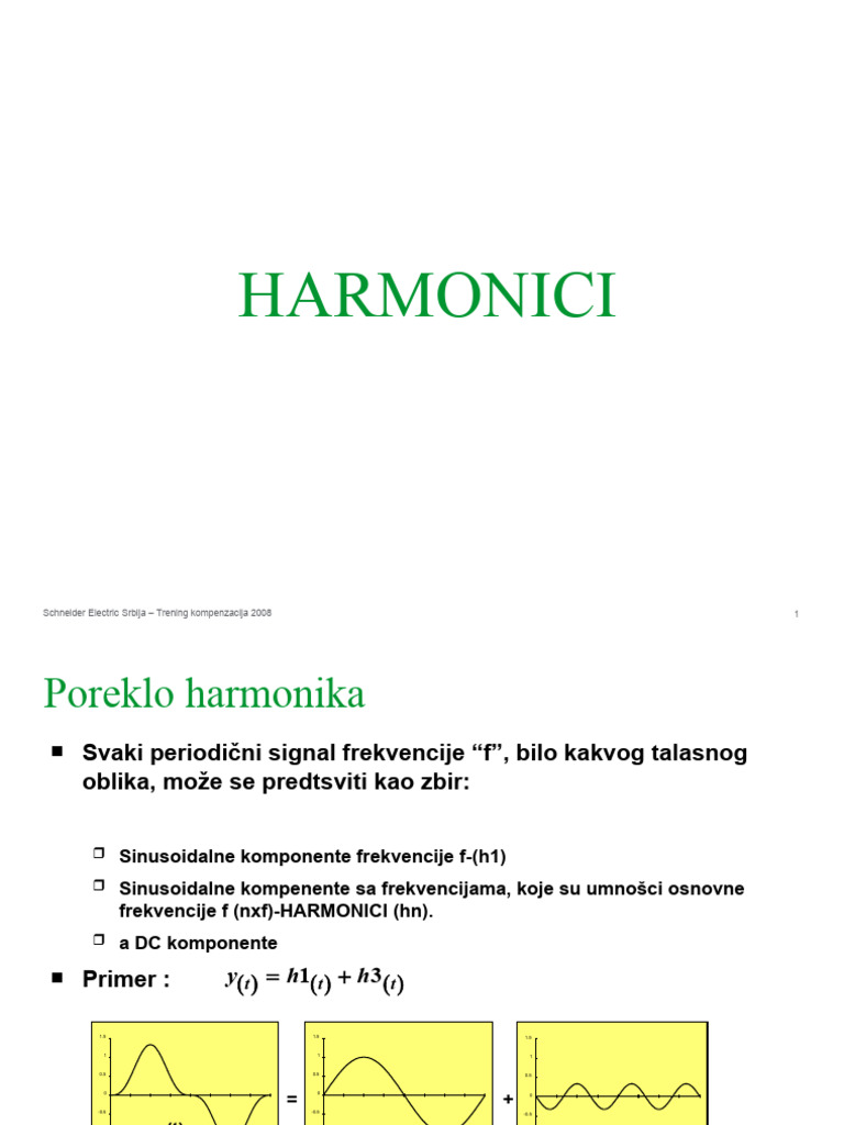 Harmonic Filtering | PDF