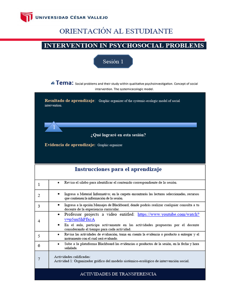 Orientación Al Estudiante 1 | PDF | Crecimiento personal y profesional ...