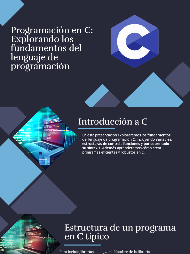 Programación en C: Explorando Los Fundamentos Del Lenguaje de Programación Programación en C ...