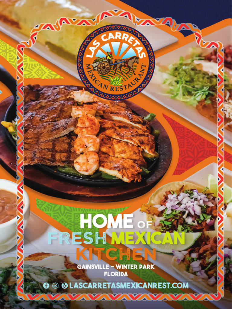 Las Carretas Mexican Rest Dinner Menu | PDF