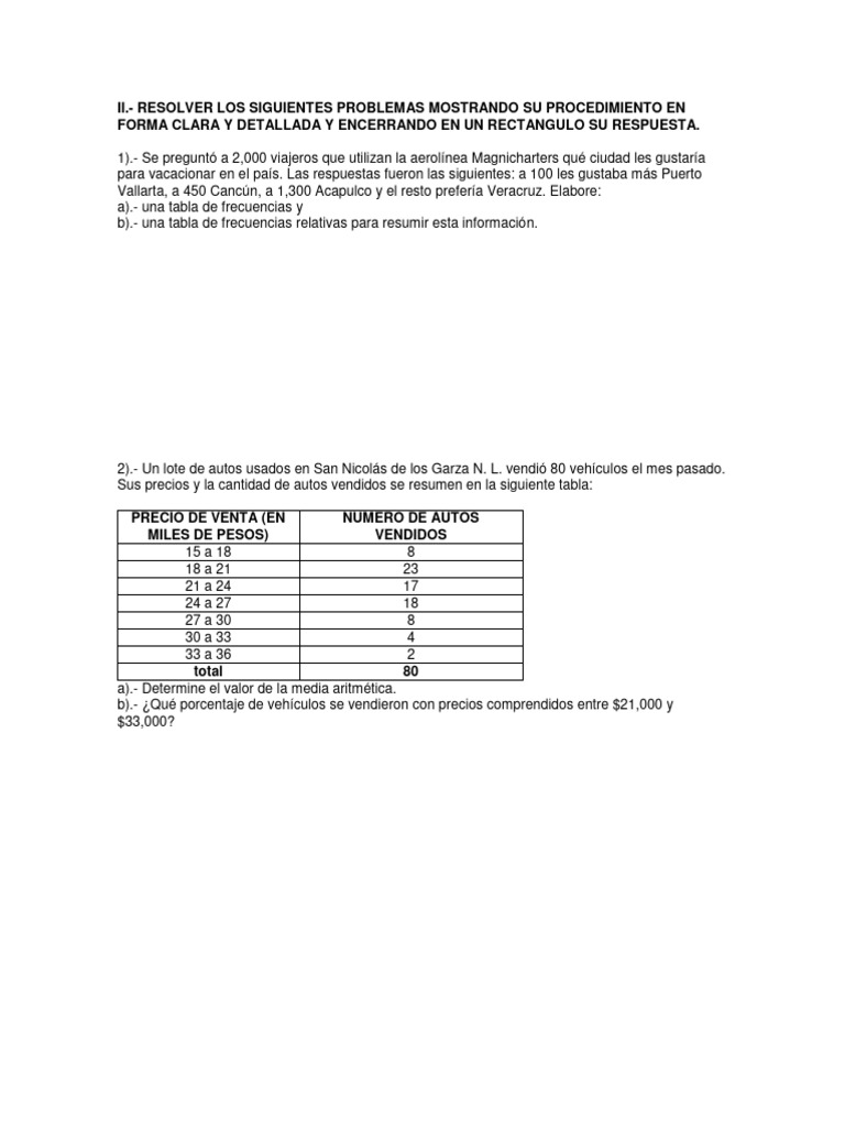 Guia Practica | PDF | Desviación Estándar | Probabilidad