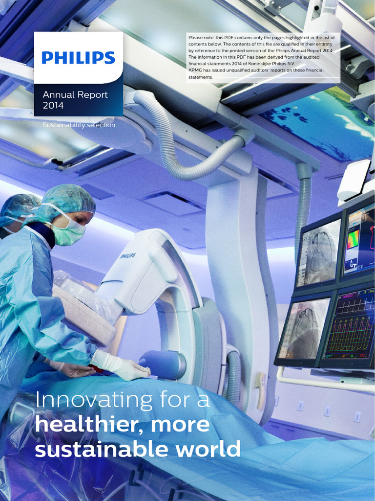 Philips Annual Report | PDF | Financial Statement | Philips