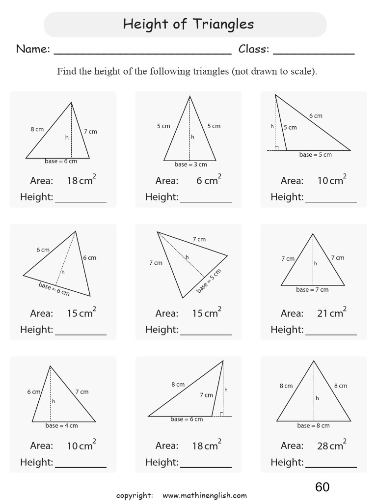 Missing Dimension in A Triangle | PDF