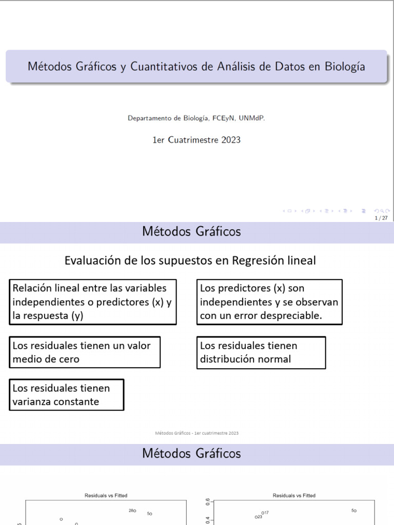 6_Reg multiple y GLM | PDF | Análisis de regresión | Enseñanza de ...
