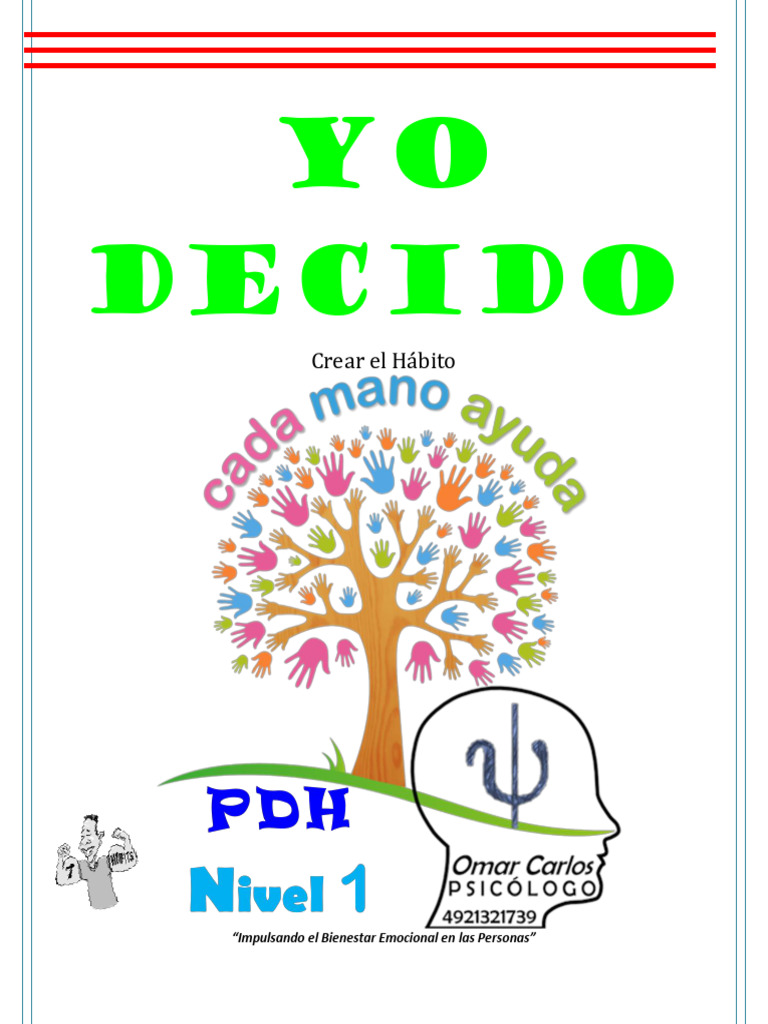 1 YO DECIDO. Crear el Hábito | Descargar gratis PDF | Bienestar | Las emociones