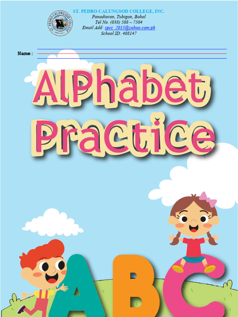 Alphabet Practice | PDF