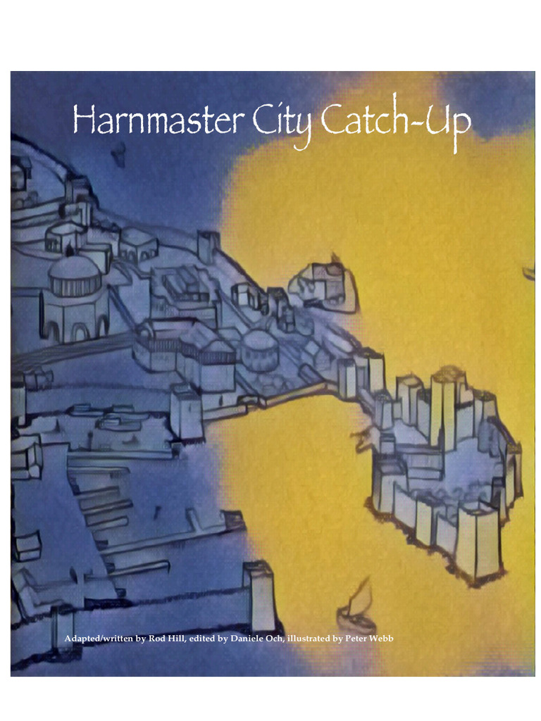 Harnmaster City Catch-Up | PDF | Cost Of Living | Gambling
