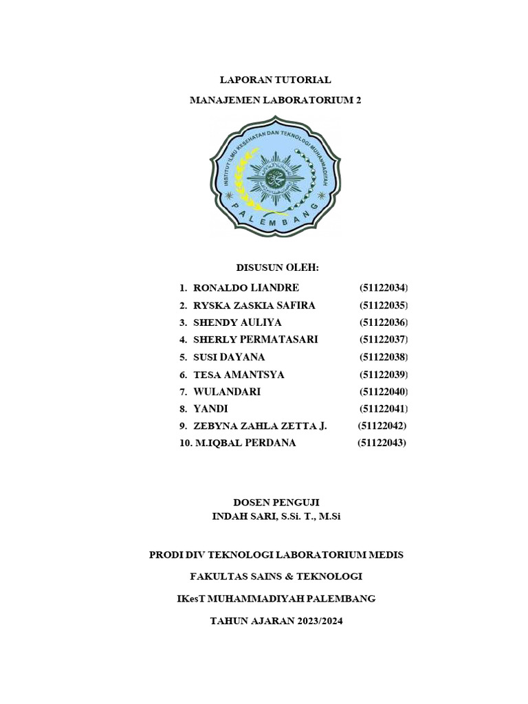 Laporan Tutorial Manajemen Laboratorium 2 | PDF