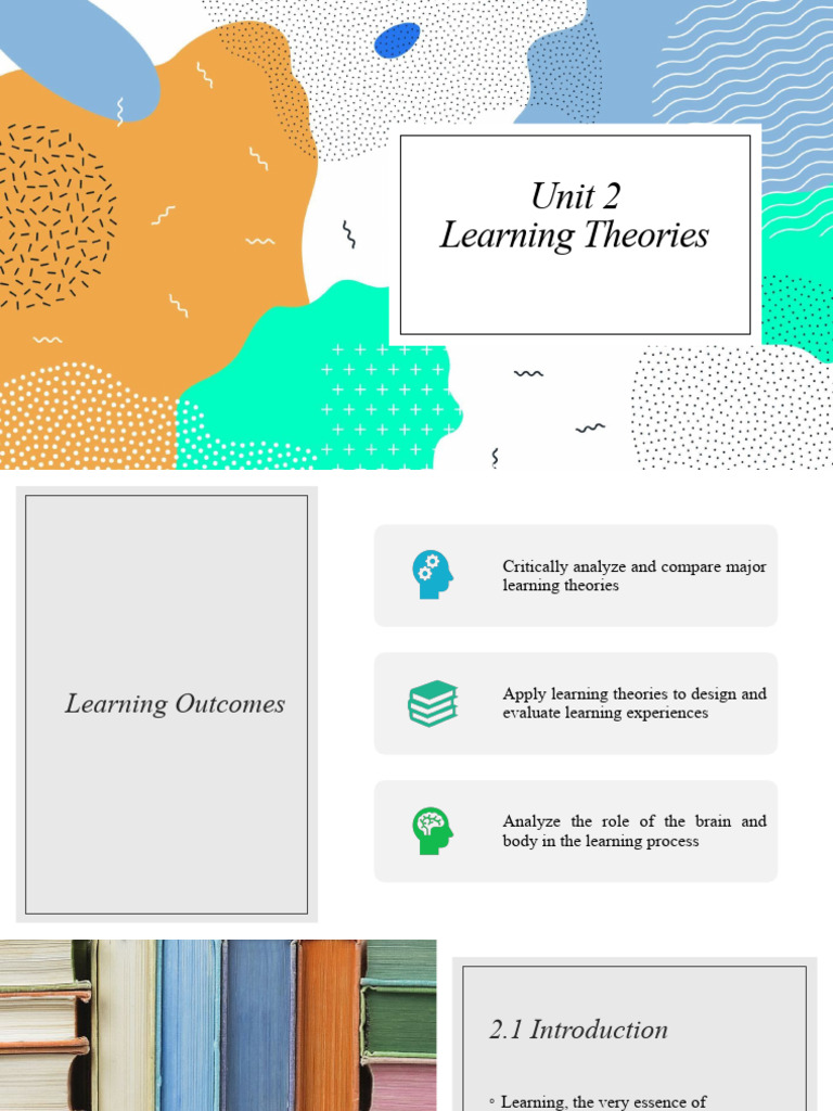 Learning Theories and Application | PDF | Synaptic Plasticity | Learning