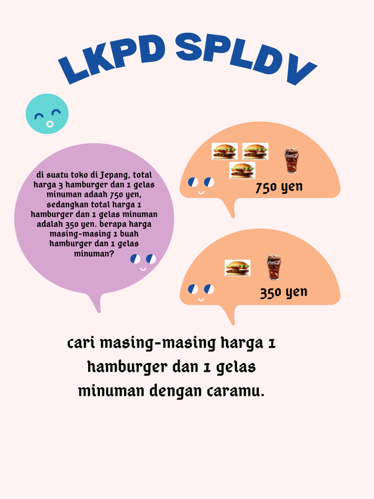 LKPD SPLDV | PDF | Gaya Hidup