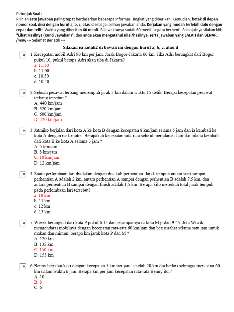 Soal Matematika | PDF