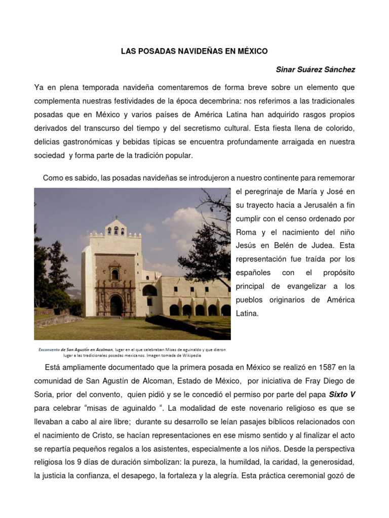 Las Posadas | PDF | Navidad