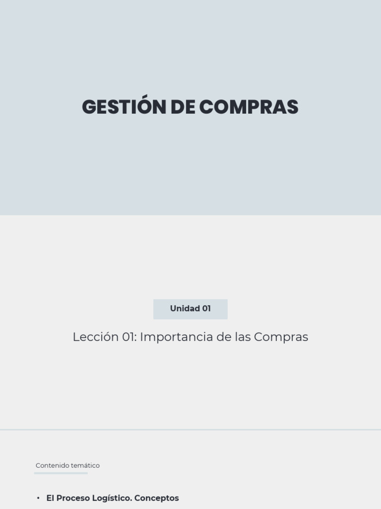 U1L1 - Material Complementario | PDF | Logística | Business