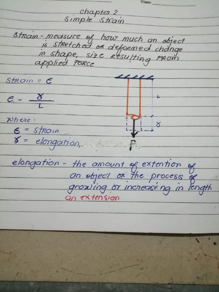 Simple Strain | PDF