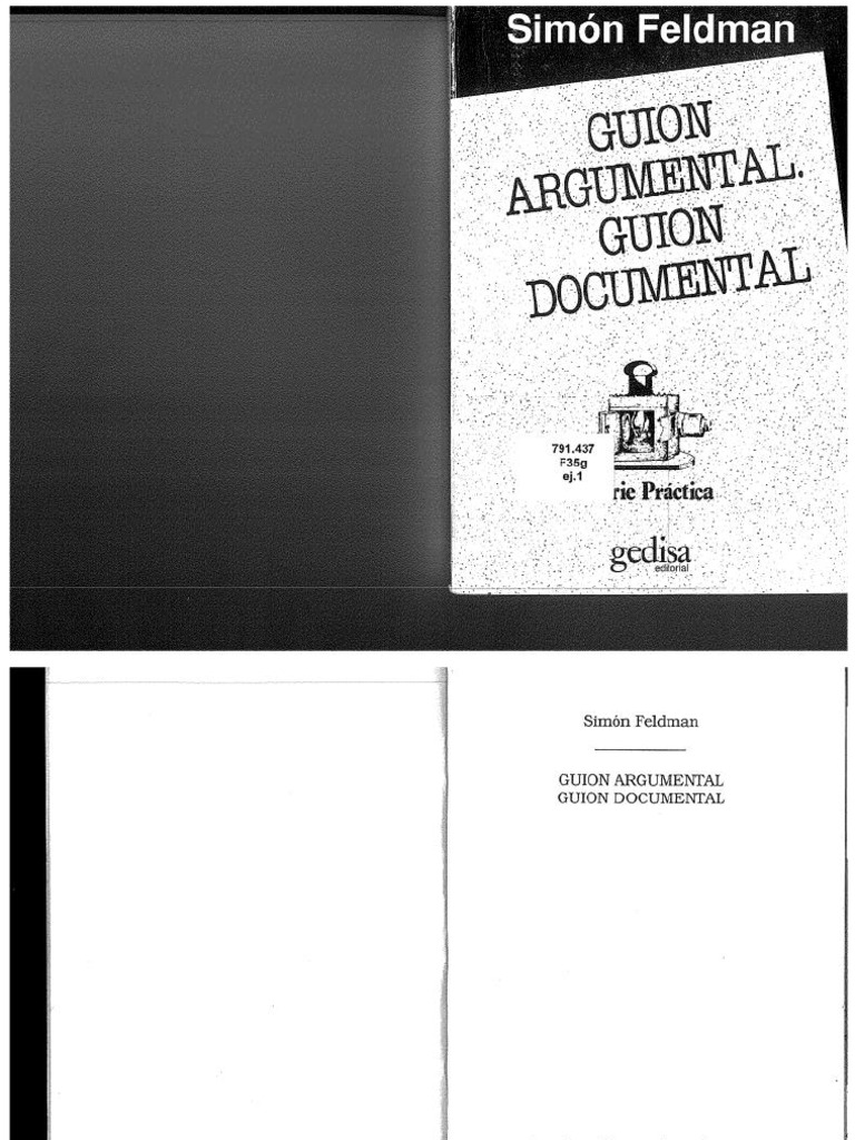 Simón Feldman - Guión argumental, guión documental | PDF