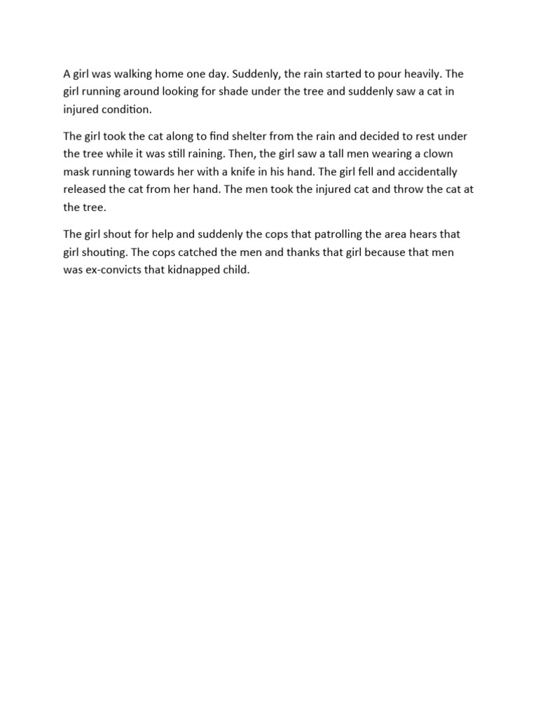 Writing a Story by Aini Nadhirah | PDF