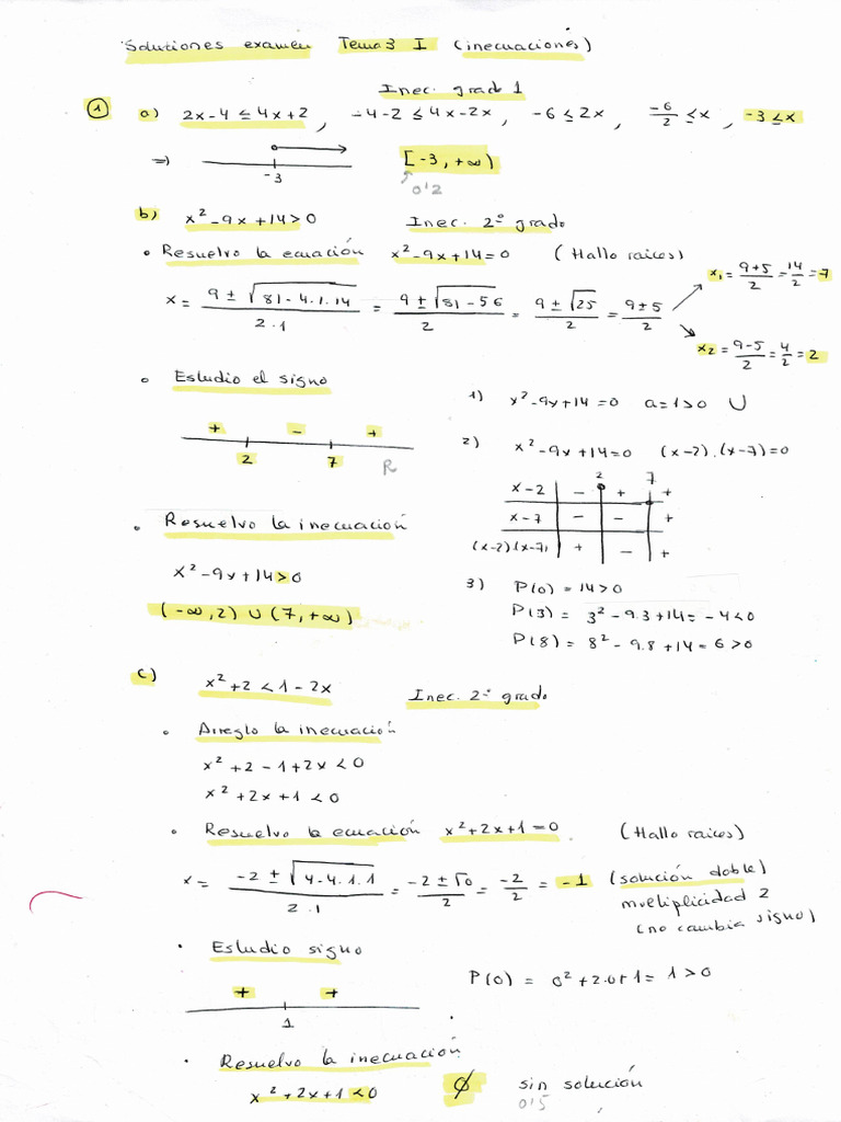 23 - 24 - Soluciones Examen U3-Algebra 2 | PDF