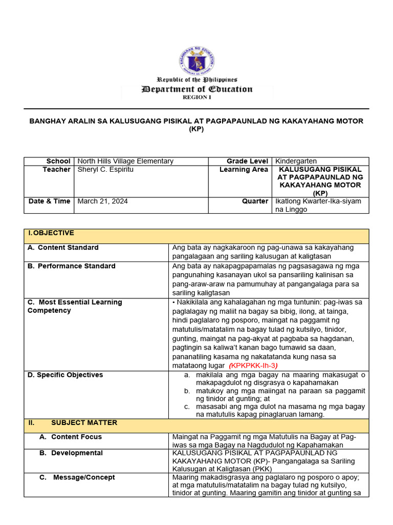 Dlp-Week-9-Tagalog She 3RD Quarter | PDF