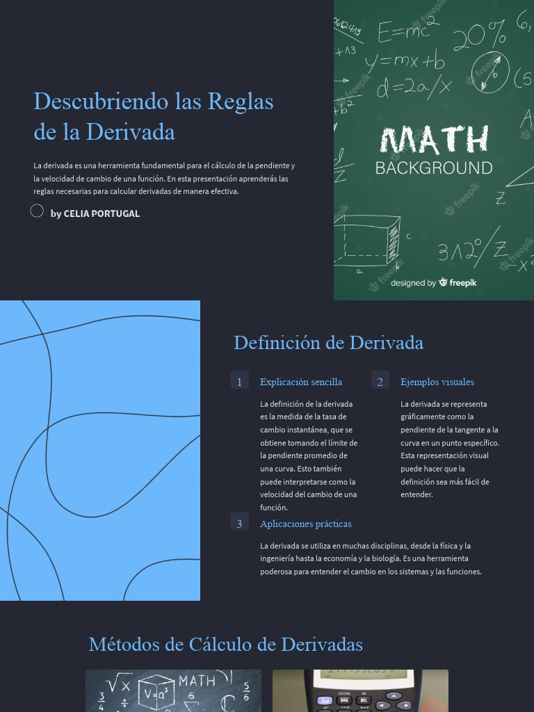 Descubriendo Las Reglas de La Derivada | PDF | Derivado | Funcion exponencial