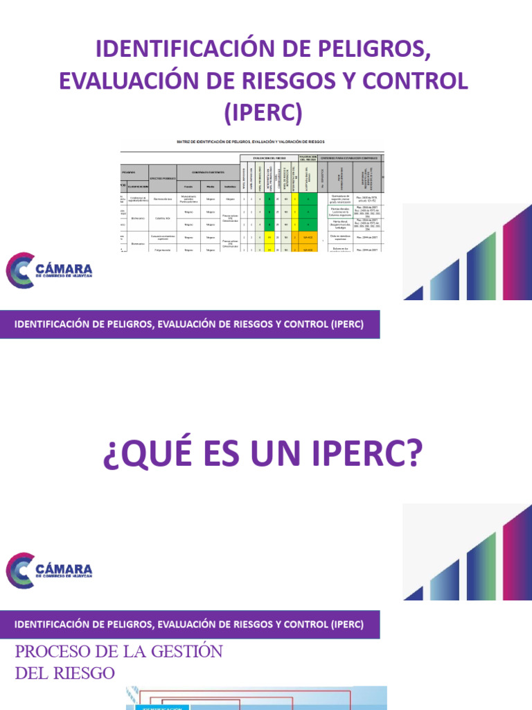 IPERC | PDF | Riesgo | ruido